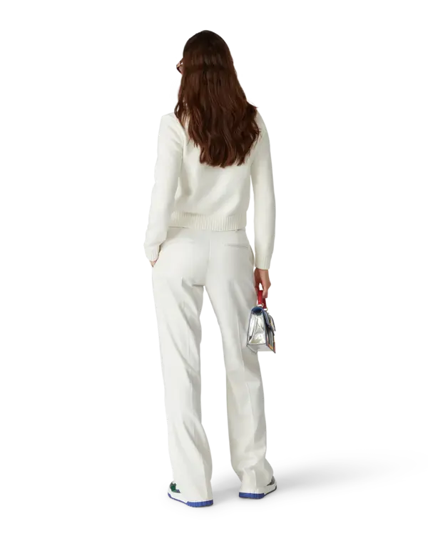 Casablanca Wool Tailored Trousers - Multicolor