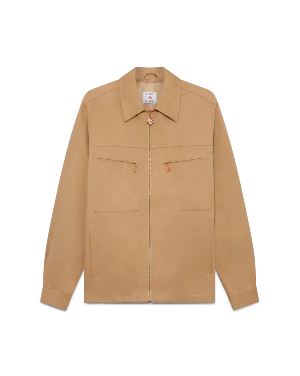 Casablanca Cotton Zip Jacket