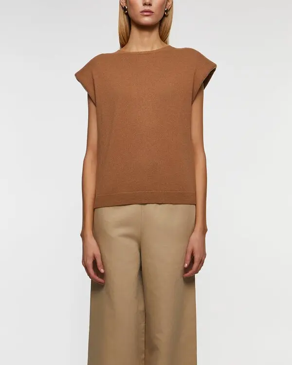 WAKAKUU Lucca Wool Cashmere Top