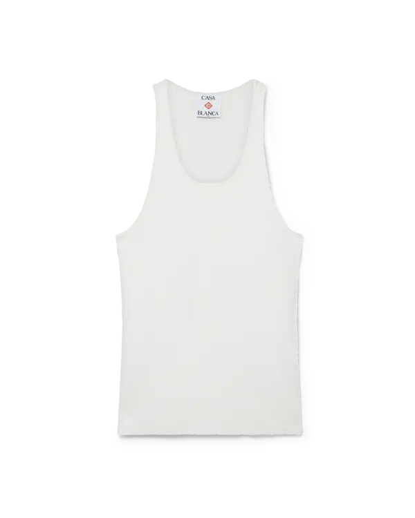 Casablanca Boucle Rib Vest - Multicolor