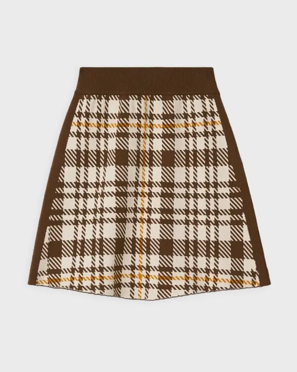 Rodebjer Tendai Eco Check Mini Skirt
