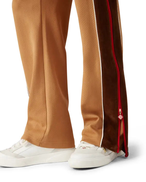 Casablanca Chenille Panelled Track Pants