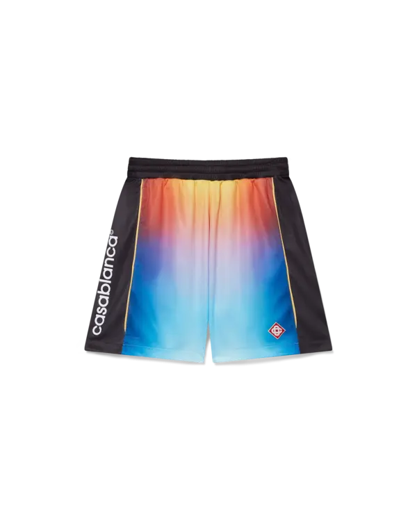 Casablanca Gradient Football Shorts - Multicolor