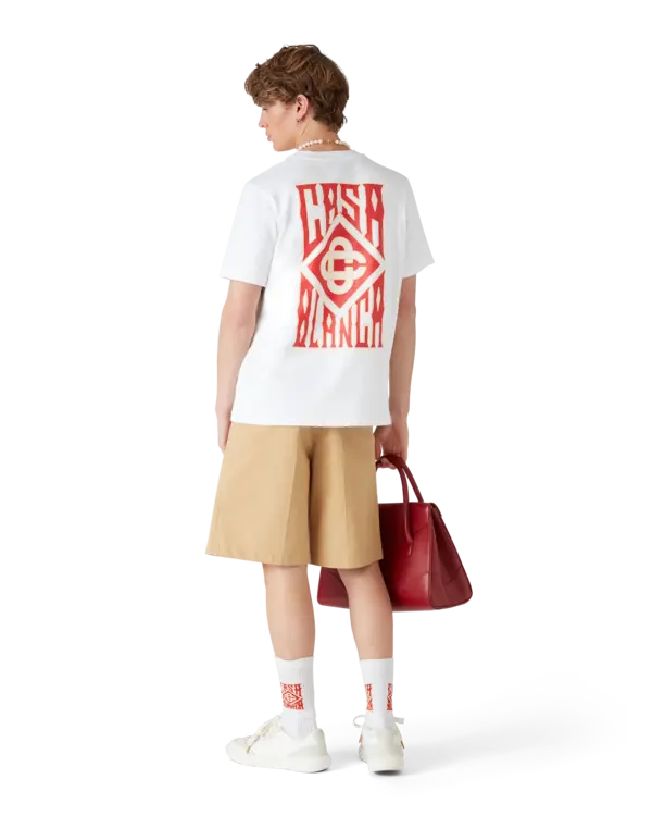 Casablanca Cotton Twill Shorts