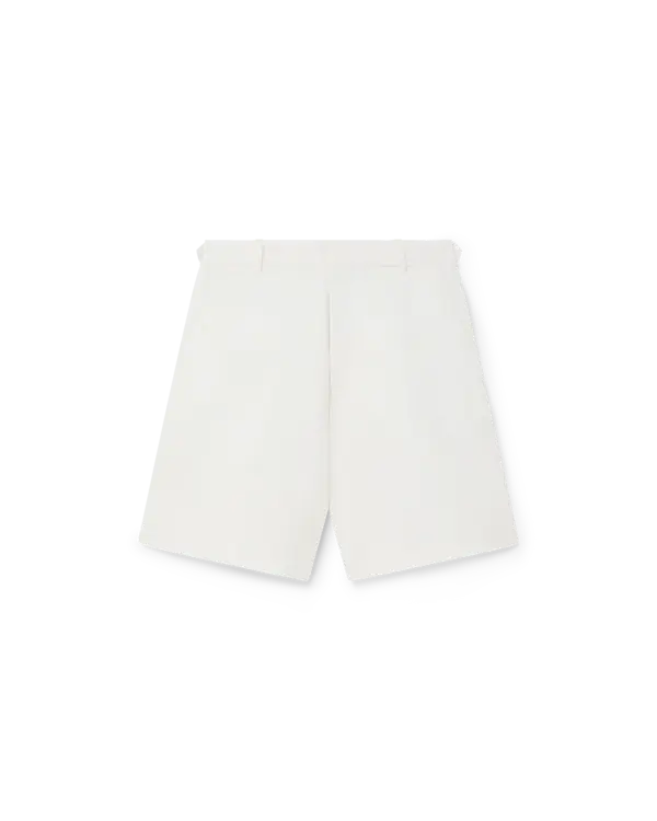 Casablanca Linen Pleated Shorts - Multicolor