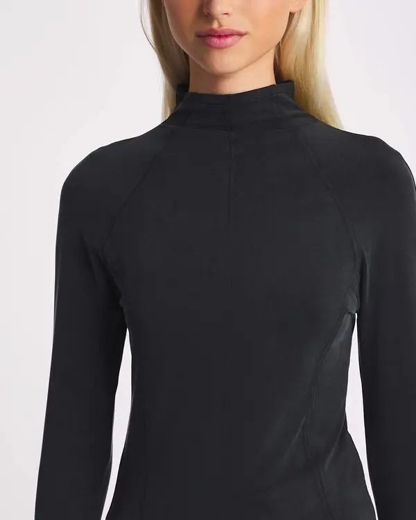 Hope Fitted Mockneck Top