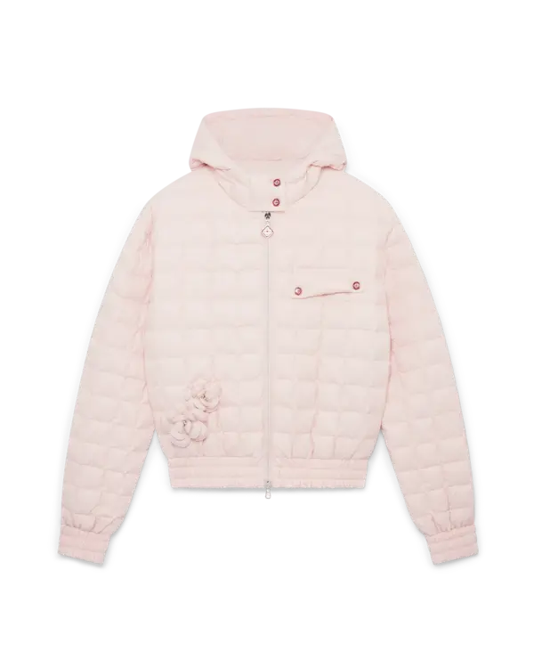 Casablanca Nylon Quilted Hooded Jacket