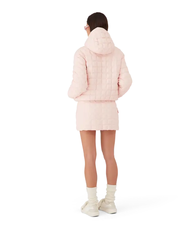 Casablanca Nylon Quilted Hooded Jacket