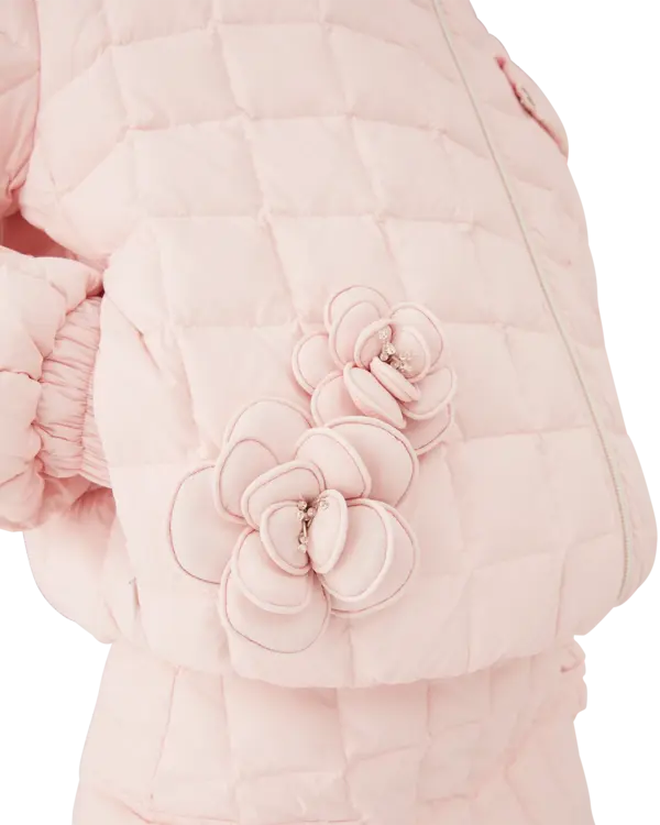 Casablanca Nylon Quilted Hooded Jacket