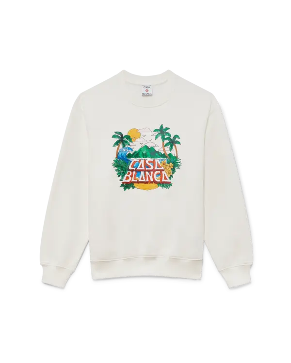 Casablanca Casa Beach Wave Sweatshirt
