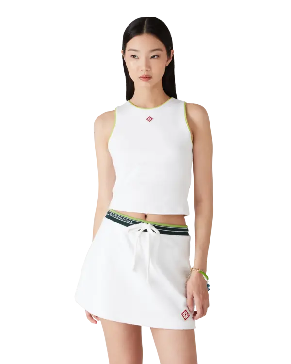 Casablanca Diamond Logo Tank Top