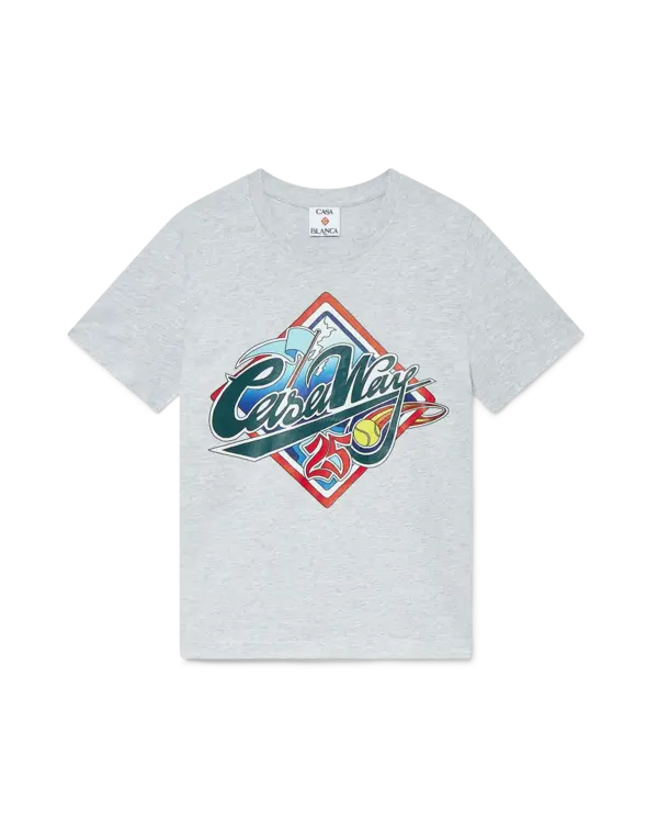 Casablanca Casa Way World Series Short Sleeve T-shirt - Multicolor