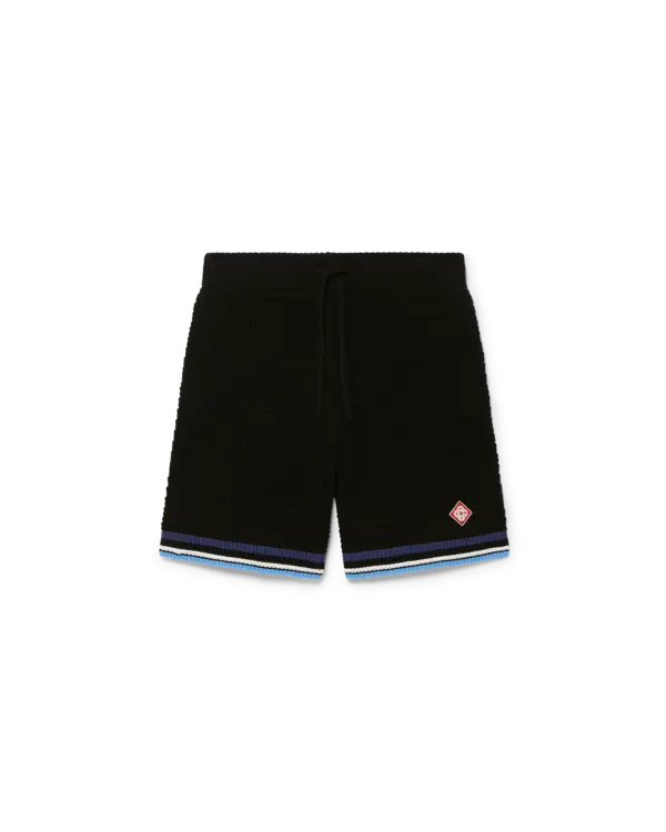 Casablanca Gothic Crochet Shorts - Multicolor