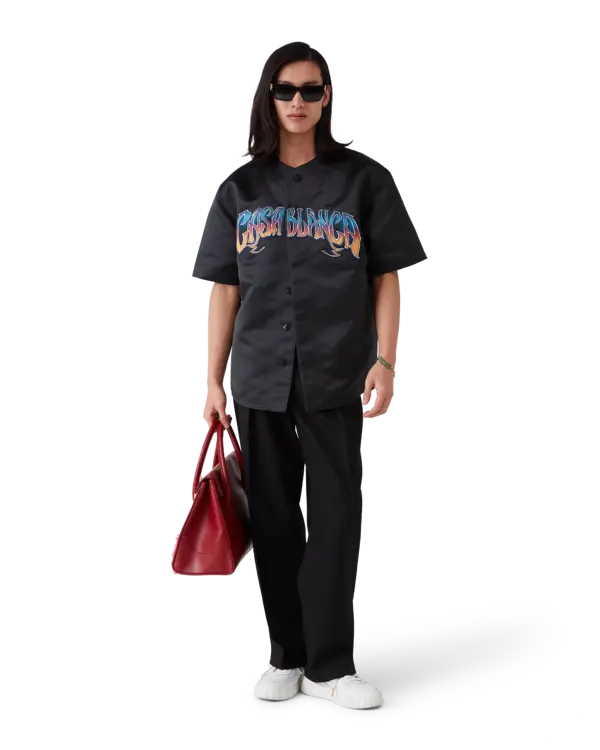Casablanca Pleated Chino Trousers