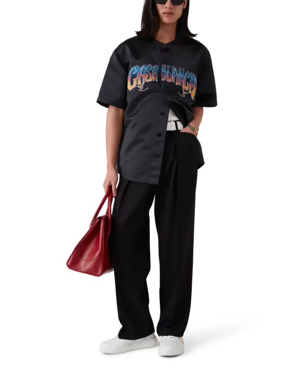 Casablanca Pleated Chino Trousers