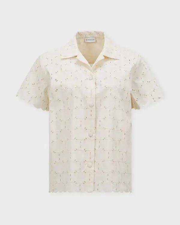 Moncler Shirt Broderie Anglaise