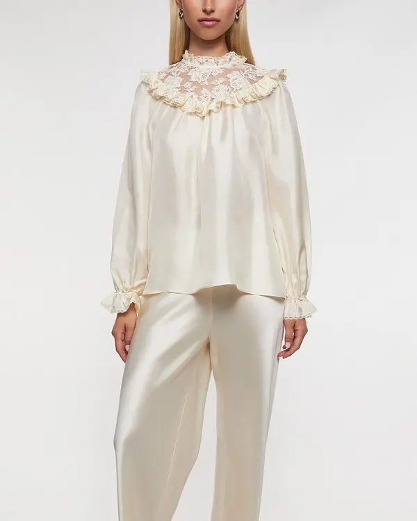 Zimmermann Lace Billow Blouse