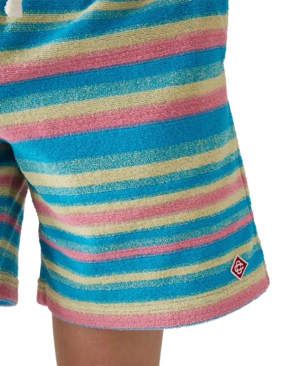 Casablanca Stripe Towelling Shorts