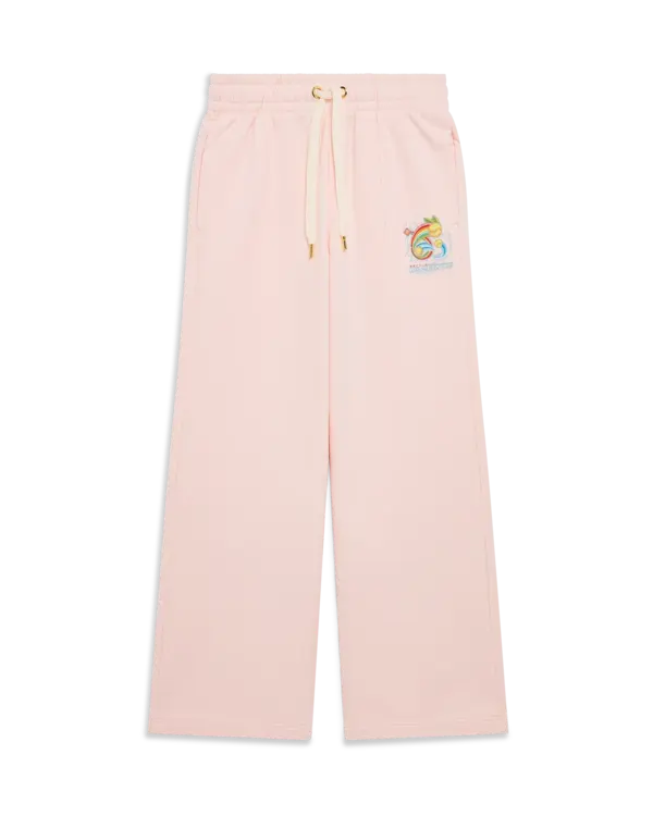 Casablanca Manga Tennis Ball Open Hem Sweatpants - Multicolor
