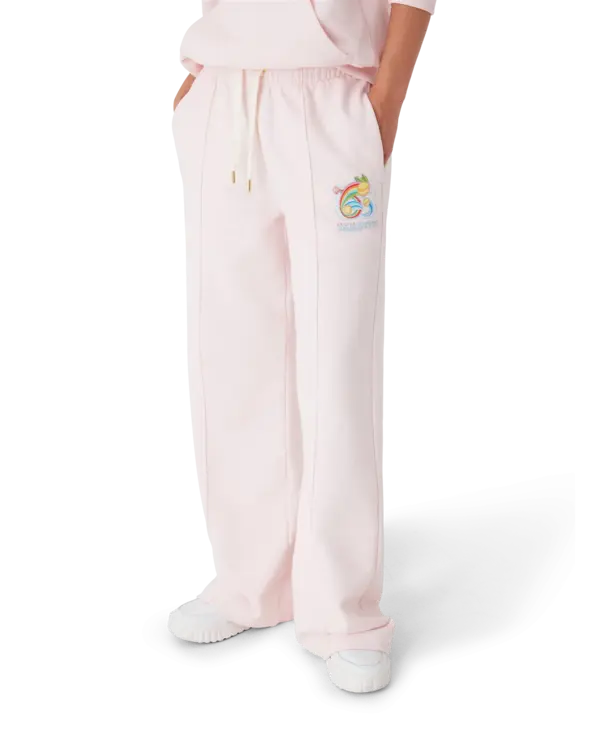 Casablanca Manga Tennis Ball Open Hem Sweatpants - Multicolor