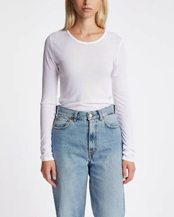 HOUSE OF DAGMAR Lyocell Long Sleeve Top