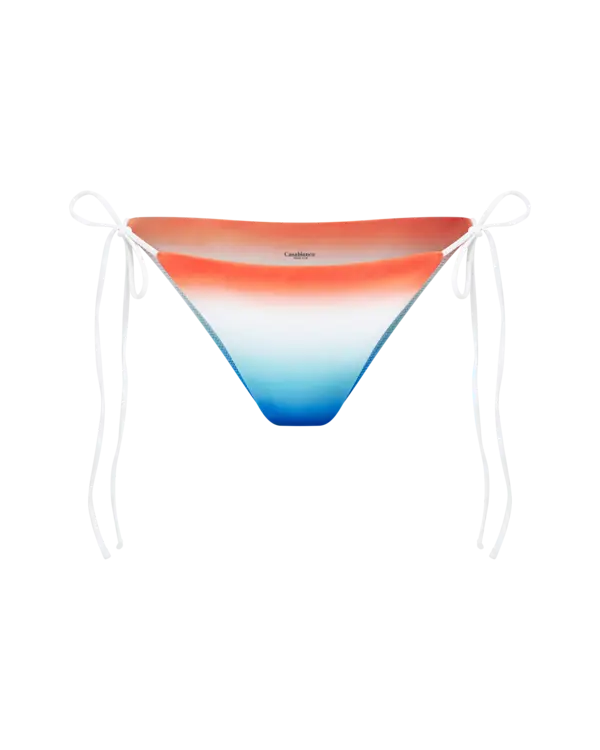 Casablanca Gradient Bikini Bottom - Orange