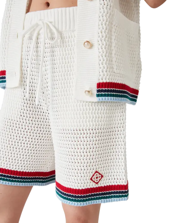 Casablanca Gothic Crochet Shorts