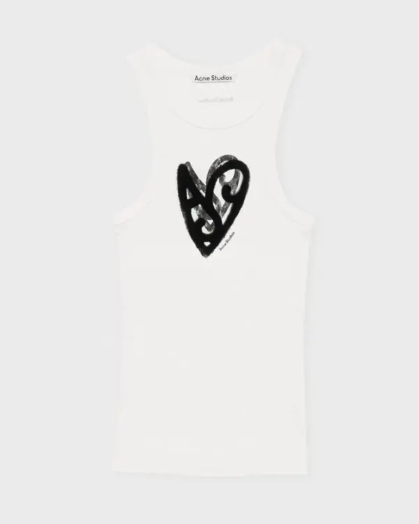 Acne Studios Heart Logo Top