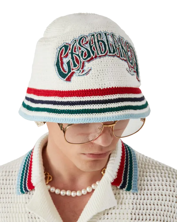 Casablanca Gothic Crochet Bucket Hat