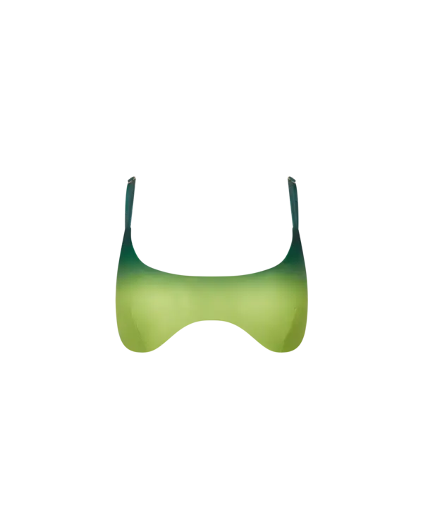 Casablanca Gradient Bikini Bra - Green