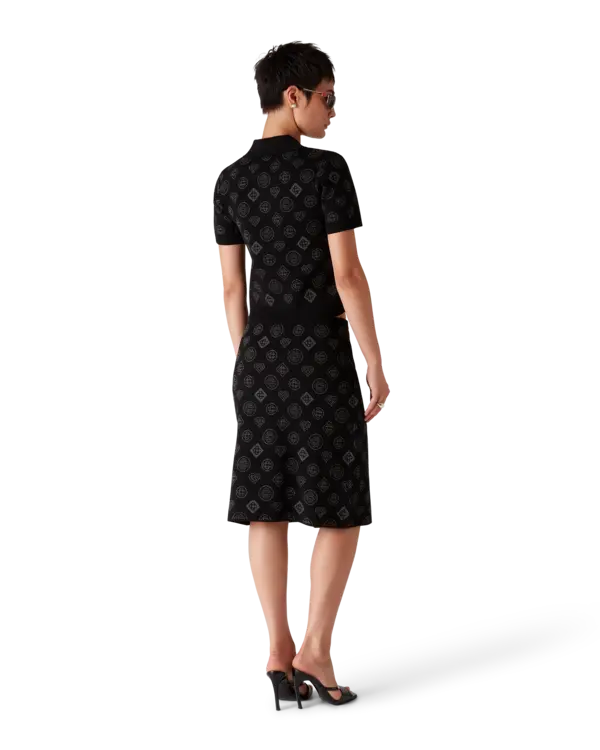 Casablanca Monogram Jacquard Midi Skirt