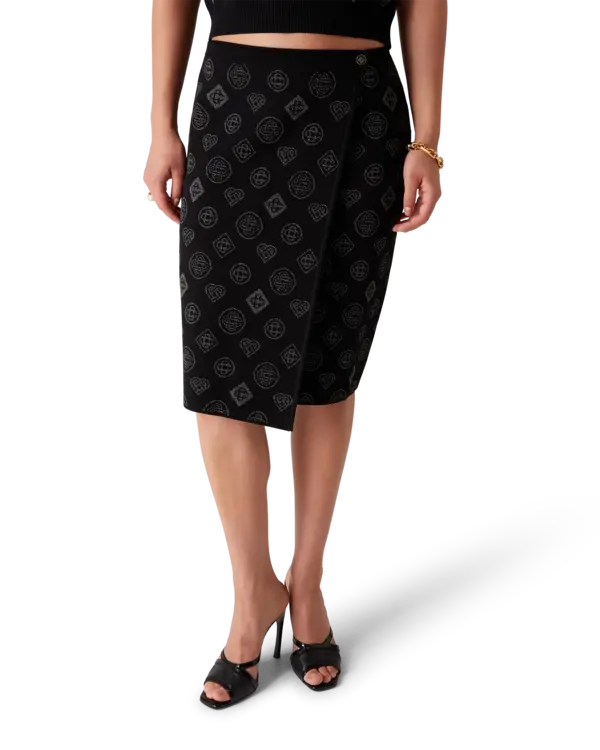 Casablanca Monogram Jacquard Midi Skirt
