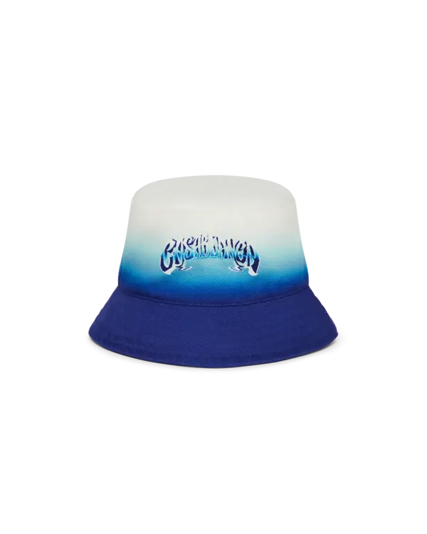 Casablanca Blue Fade Bucket Hat - Multicolor