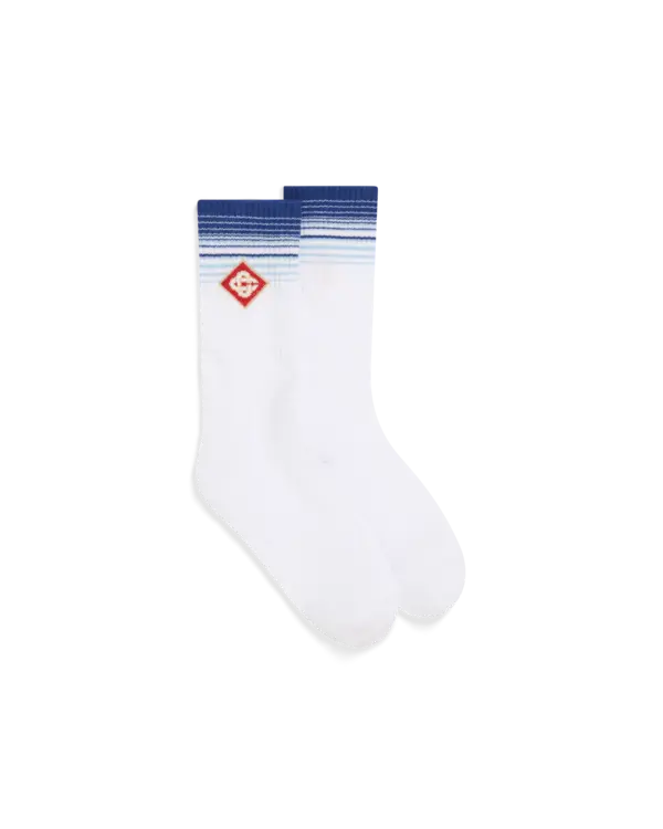 Casablanca Fade Socks - Blue