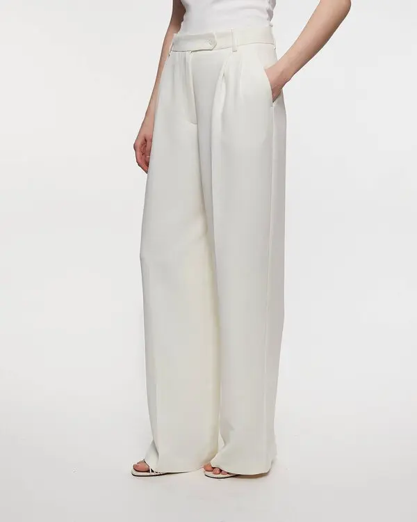 ANDIATA Trousers Gytta - Chalk