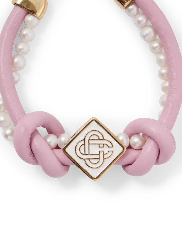 Casablanca Knotted Pearl Bracelet