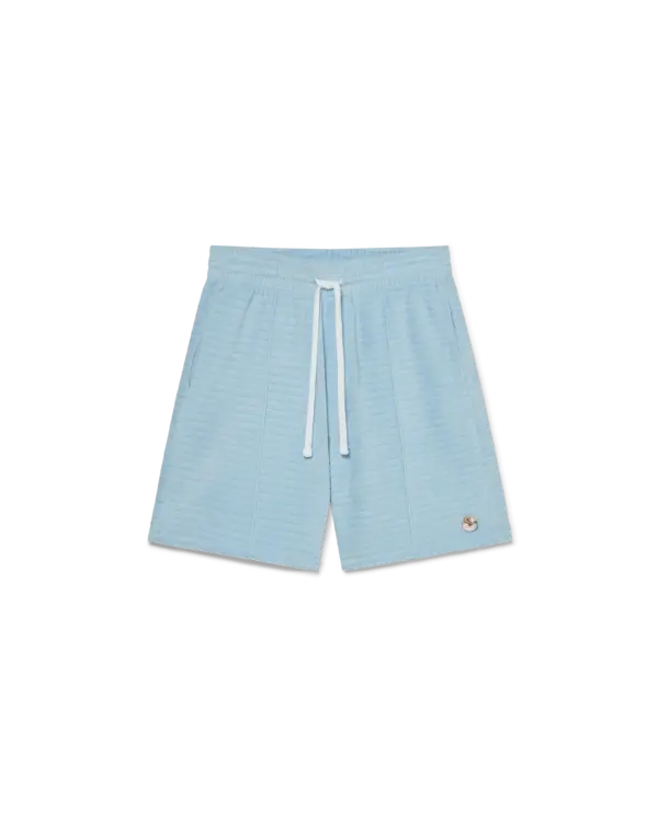 Casablanca Velour Stripe Shorts - Multicolor