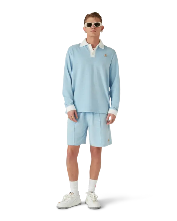 Casablanca Velour Stripe Shorts - Multicolor