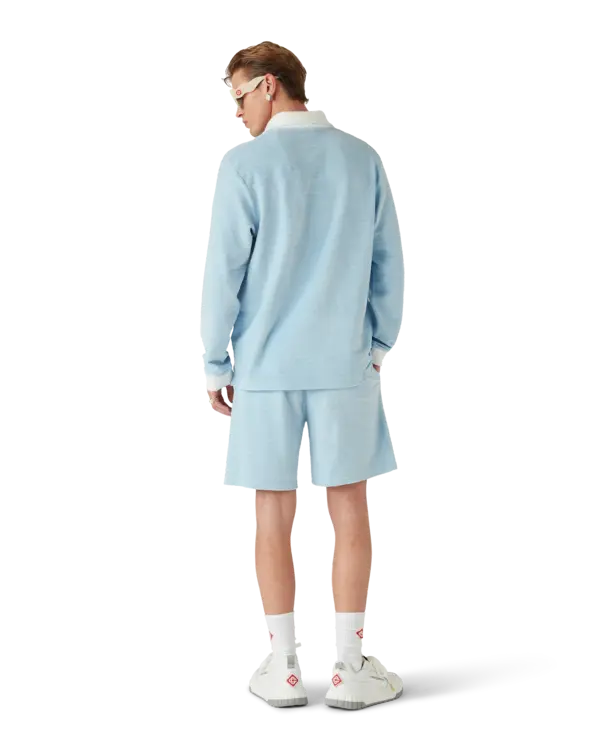 Casablanca Velour Stripe Shorts - Multicolor