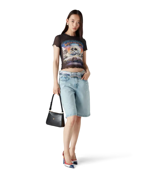 Casablanca La Prémonition Mesh Short Sleeve T-shirt