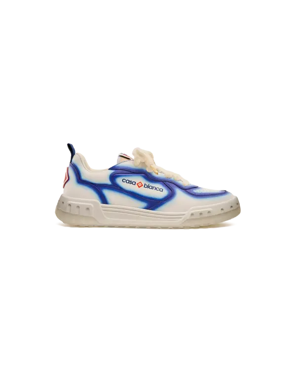 Casablanca Court Fade Sneakers - Blue