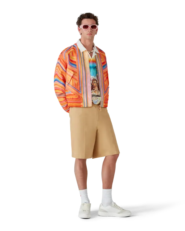 Casablanca Organza Low Rider Bomber Jacket