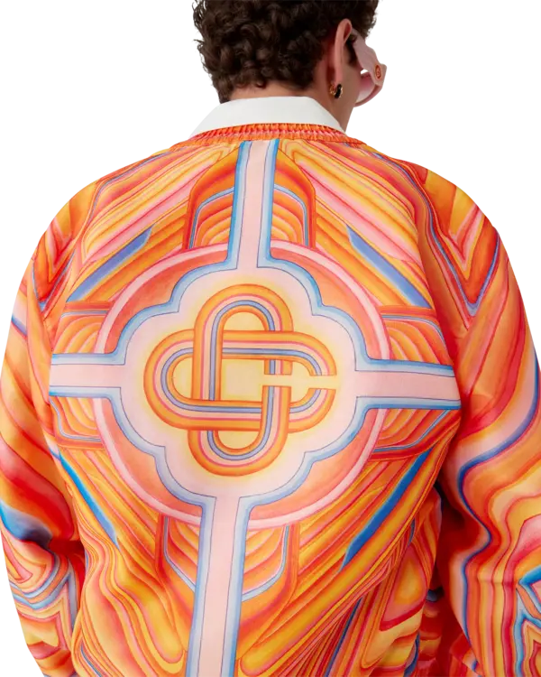 Casablanca Organza Low Rider Bomber Jacket