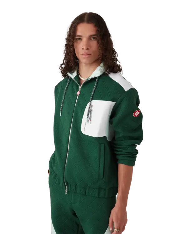 Casablanca Nylon Monogram Jacquard Jacket