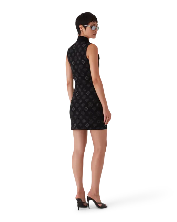 Casablanca Monogram Jacquard Mini Dress