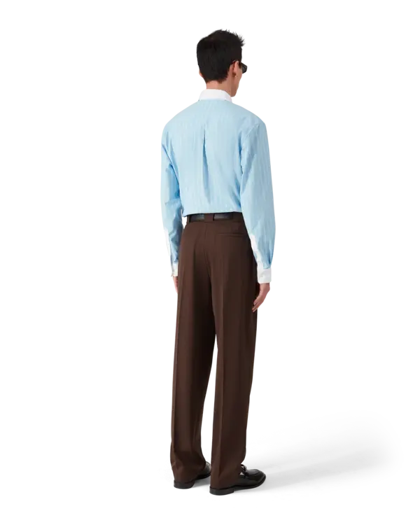 Casablanca Wool Five-pleat Trousers