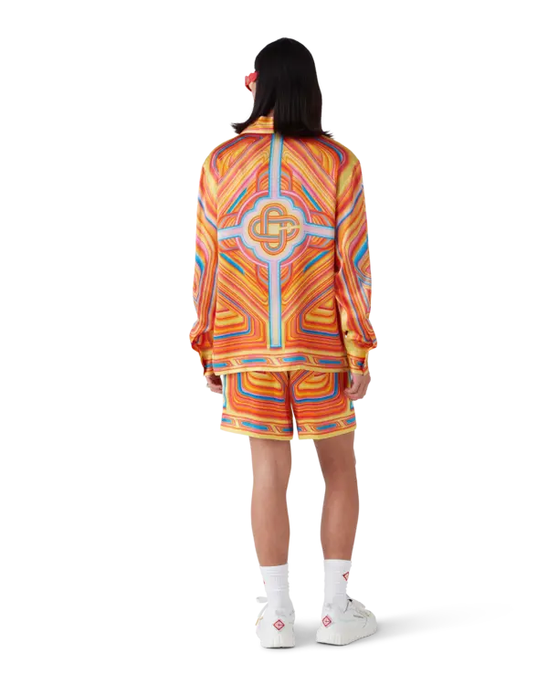 Casablanca Low Rider Silk Shorts