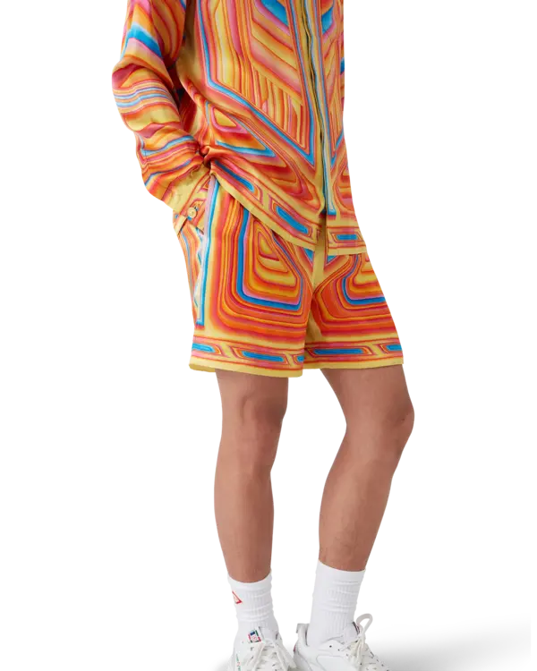 Casablanca Low Rider Silk Shorts