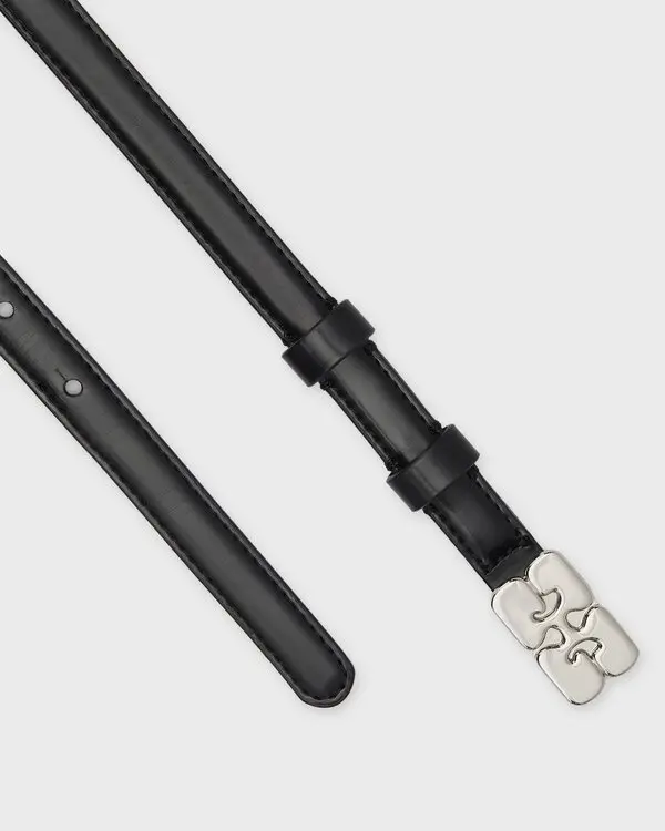 GANNI Kat Small Patent Belt