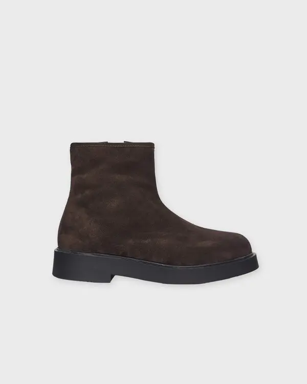 WAKAKUU Cambridge Suede Lamb Fur Boots